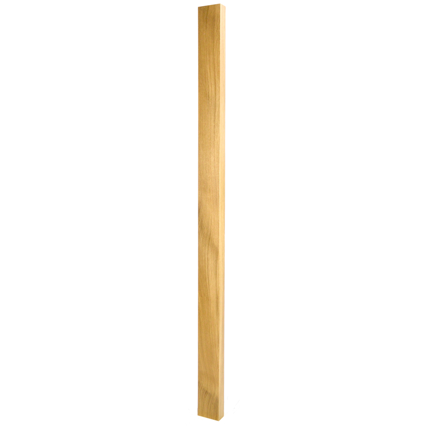 Oak Square Half Newel Post – Stair Crazy